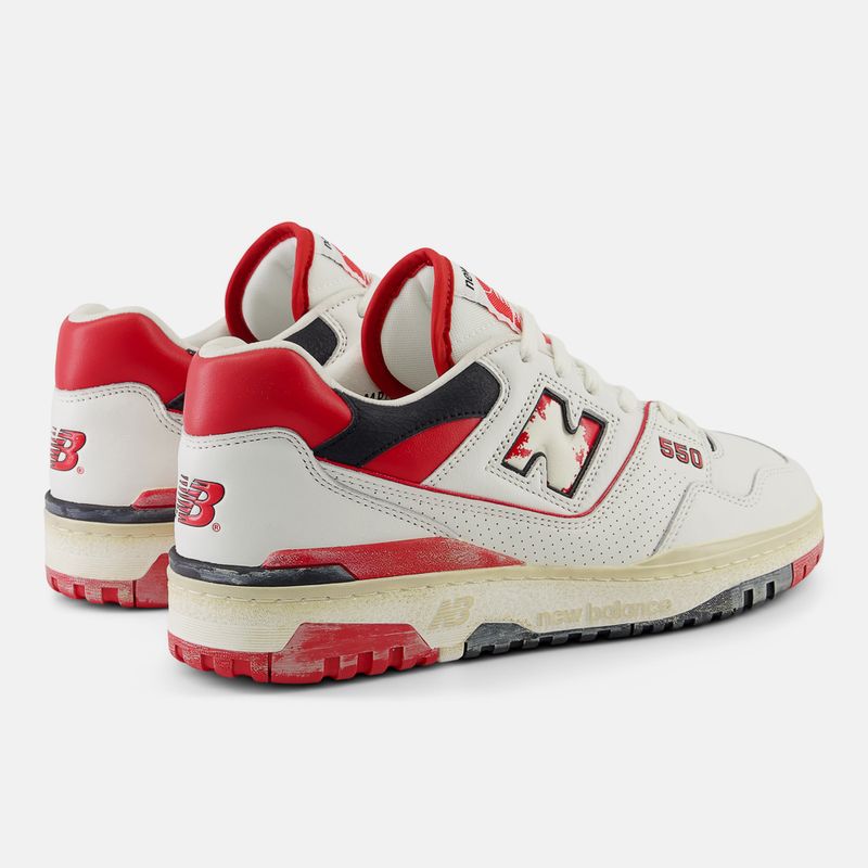 Tênis 550 NB Masculino Sal Marinho e Vermelho - New Balance - New ...